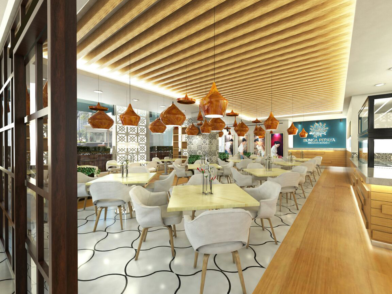 Bunga Pepaya Resto | ARSITEKTURASIA